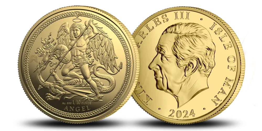 The 2024 '40th Anniversary' Proof Tenth-Ounce Gold Angel - Collector ...
