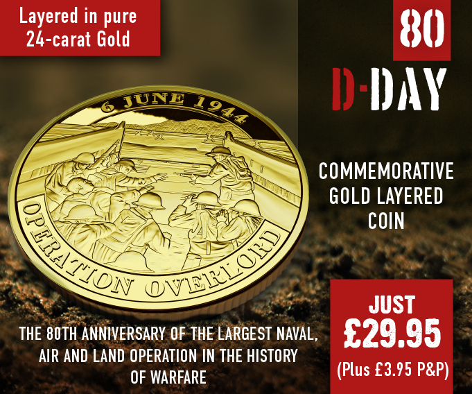 The 80th Anniversary of the D-Day Landings Coin