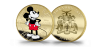 The Official Disney 'Mickey Mouse Themed' Gold Layered Coin - Shop ...