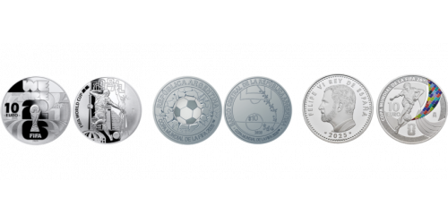 The 'FIFA World Cup 2026' Three-Coin Silver Collection - Silver - The ...