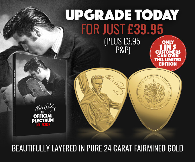 The Official Elvis Presley Plectrum Coin (AFF)